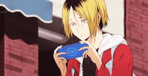 Kenma Video Game Play GIF | GIFDB.com
