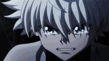 Killua Zoldyck Crying And Mad GIF | GIFDB.com