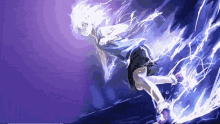 Killua Zoldyck Hunter X Hunter Godspeed Digital Art GIF | GIFDB.com