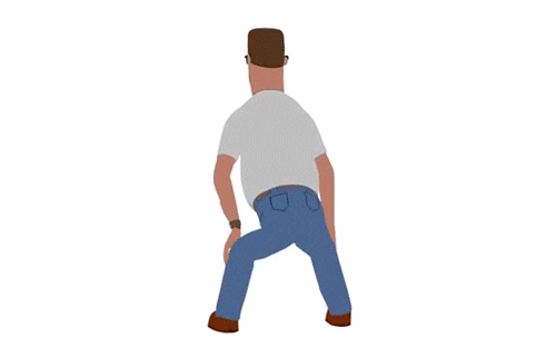King Of The Hill Animated Hank GIF | GIFDB.com