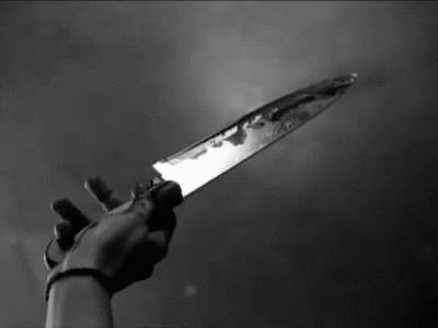 Knife Covered With Blood GIF | GIFDB.com