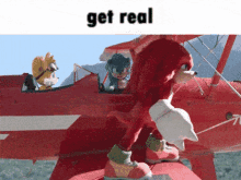 Knuckles Jumping Off A Plane GIF | GIFDB.com