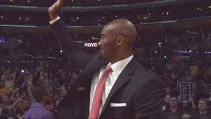 Kobe Bryant Waving And Bowing GIF | GIFDB.com