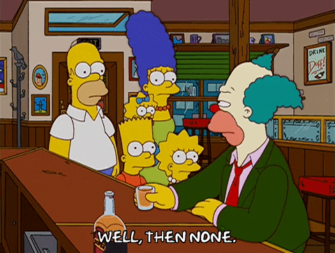 Krusty The Clown Drinking GIF | GIFDB.com
