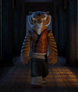 Kung Fu Panda Tigress Walking GIF | GIFDB.com