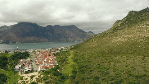 Landscape Hills Mountains Scenery GIF | GIFDB.com
