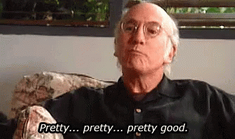 Larry David Pretty Good GIF | GIFDB.com