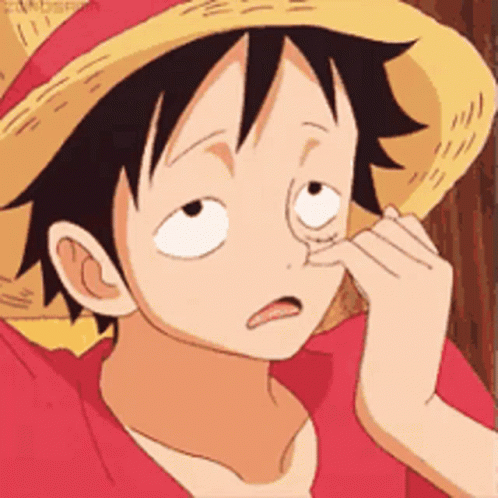 Lazy & Bored Luffy GIF | GIFDB.com