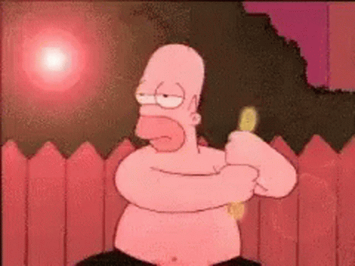 Lazy Homer Simpson Rave Dance GIF | GIFDB.com