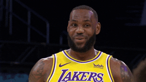 Lebron James Happy Face Reaction GIF | GIFDB.com