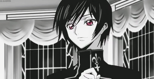 Lelouch Lamperouge Keep Quiet Hand Gesture GIF | GIFDB.com