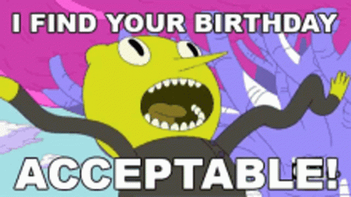 Lemongrab I Find Your Birthday Unacceptable GIF | GIFDB.com