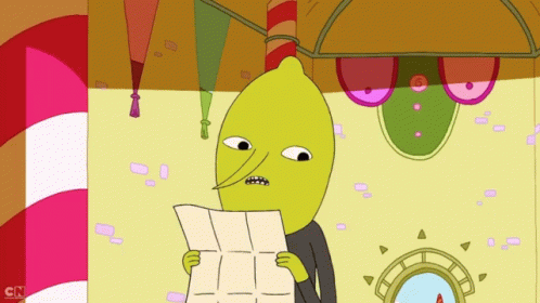 Lemongrab Moving Head And Smile GIF | GIFDB.com