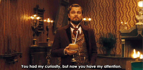 Leonardo Dicaprio You Have My Attention GIF | GIFDB.com