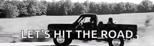 Let's Hit The Road Trip GIF | GIFDB.com
