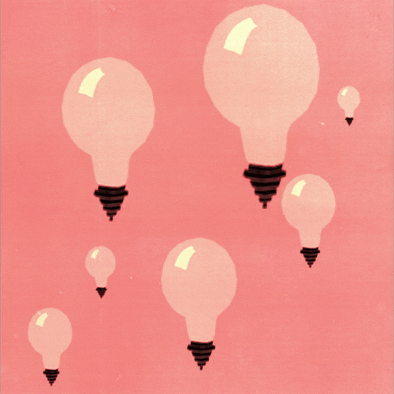 Light Pink Bulb Balloons GIF | GIFDB.com