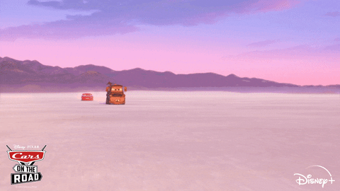 Lightning Mcqueen Overtake Speed Mater GIF | GIFDB.com