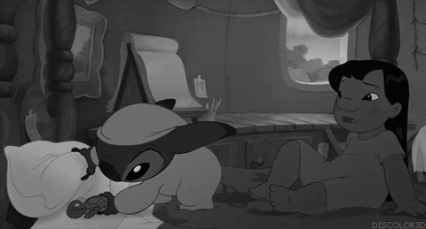 Lilo And Stitch Sad Night Sleep Tight GIF | GIFDB.com