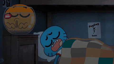 Linda Noche Sleeping Gumball And Darwin Watterson GIF | GIFDB.com