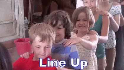 Line Up Kids Arms Forward Meme GIF | GIFDB.com