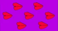 Lip Bite Red Lips Pattern Huh GIF | GIFDB.com