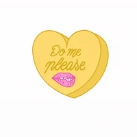 Lip Bite Tease Heart Do Me Please GIF | GIFDB.com