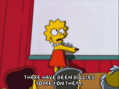 Lisa's Bullies Presentation GIF | GIFDB.com