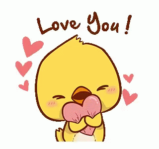 Little Chicken Love Heart GIF | GIFDB.com