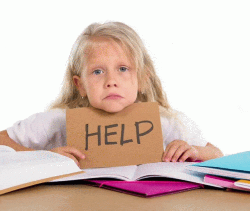 Little Girl Asking Help GIF | GIFDB.com