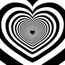 Love Heart Hypnosis Spiral Optical Illusion GIF | GIFDB.com