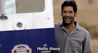 Lucifer Tom Ellis Happy Hello There GIF | GIFDB.com