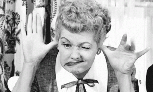 Lucille Ball Mocking Face GIF | GIFDB.com