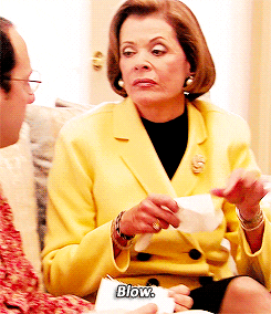 Lucille Bluth Helps Buster Blow Nose GIF | GIFDB.com