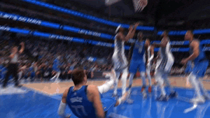 Luka Doncic Fall Back Nba Game GIF | GIFDB.com