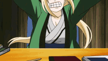 Mad Tsunade Slamming The Table GIF | GIFDB.com