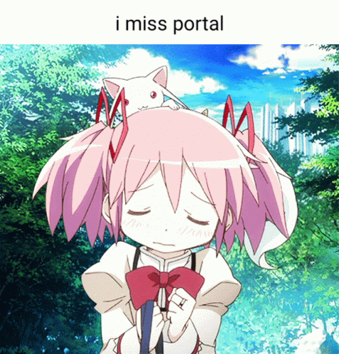 Madoka Magica Kaname Sad Kyubey Meme GIF | GIFDB.com