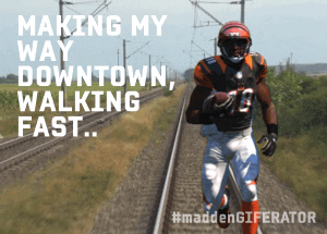 Making My Way Downtown Walking Fast Madden GIF | GIFDB.com