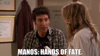 Man Asking Question If Hands Or Fate GIF | GIFDB.com