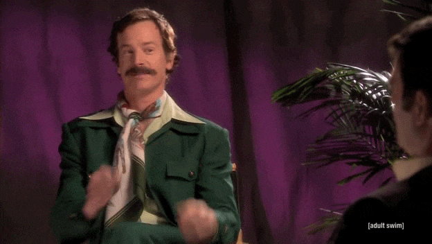 Man Throwing Glitter Conffeti GIF | GIFDB.com