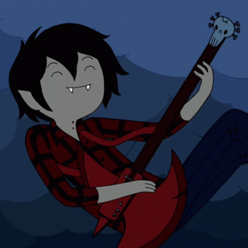 Marceline Adventure Time Laughing GIF | GIFDB.com