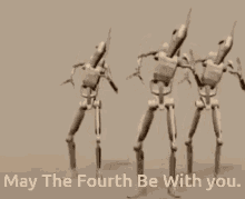 May The 4th Be With You Battle Droid GIF | GIFDB.com