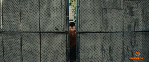 Men Gang Pushing Gate GIF | GIFDB.com