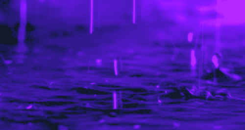 Mesmerizing Purple Water Drops GIF | GIFDB.com