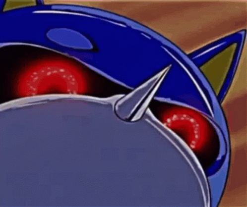 Metal Sonic Red Eyes GIF | GIFDB.com