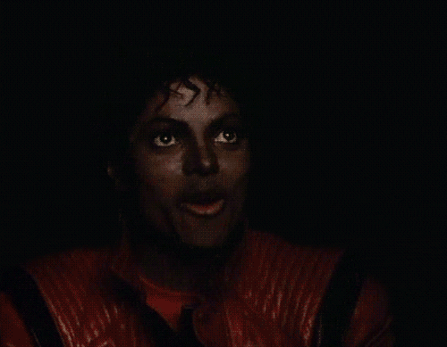 Michael Jackson Eating Popcorn In Dark GIF | GIFDB.com