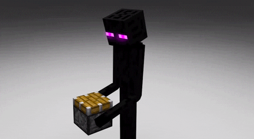 Minecraft Enderman Piston