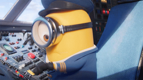 Minions: The Rise Of Gru Stuart Pushing Button GIF | GIFDB.com