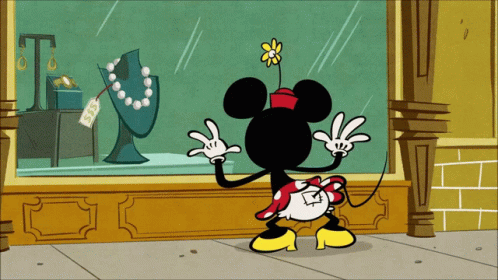 Minnie Mouse Broke No Money GIF | GIFDB.com
