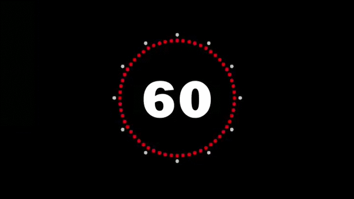 Minute Clock Countdown GIF | GIFDB.com
