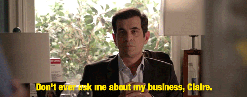 Modern Family Don't Ever Ask Me GIF | GIFDB.com